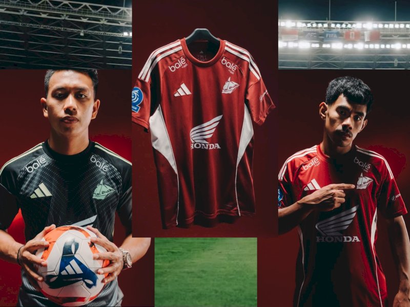 PSM Makassar Resmi Luncurkan Jersey Home Terbaru Kolaborasi dengan Adidas